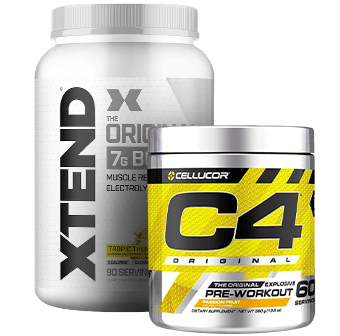 C4 Xtend Stack | Pre Workout Recovery Stack | Mr Supplement