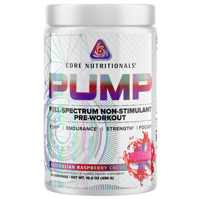 Pump By Core Nutritionals | Stim Free Pre | Mr Supplement