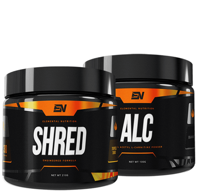 Elemental Shred + ALC Stack: Fat Burner and Acetyl L Carnitine