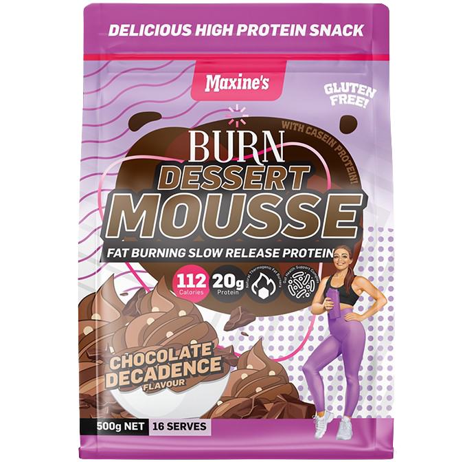 Maxine's Burn Dessert Mousse | Dessert Protein | Mr Supplement