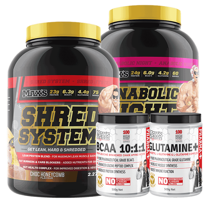 Maxs Challenge Shred Advanced Pack | Mr Supplement