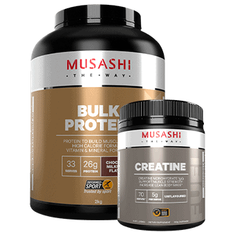 Musashi Bulk Protein + Creatine Bundle