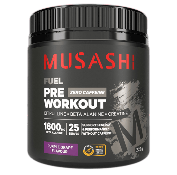 Musashi Pre Workout Zero Caffeine