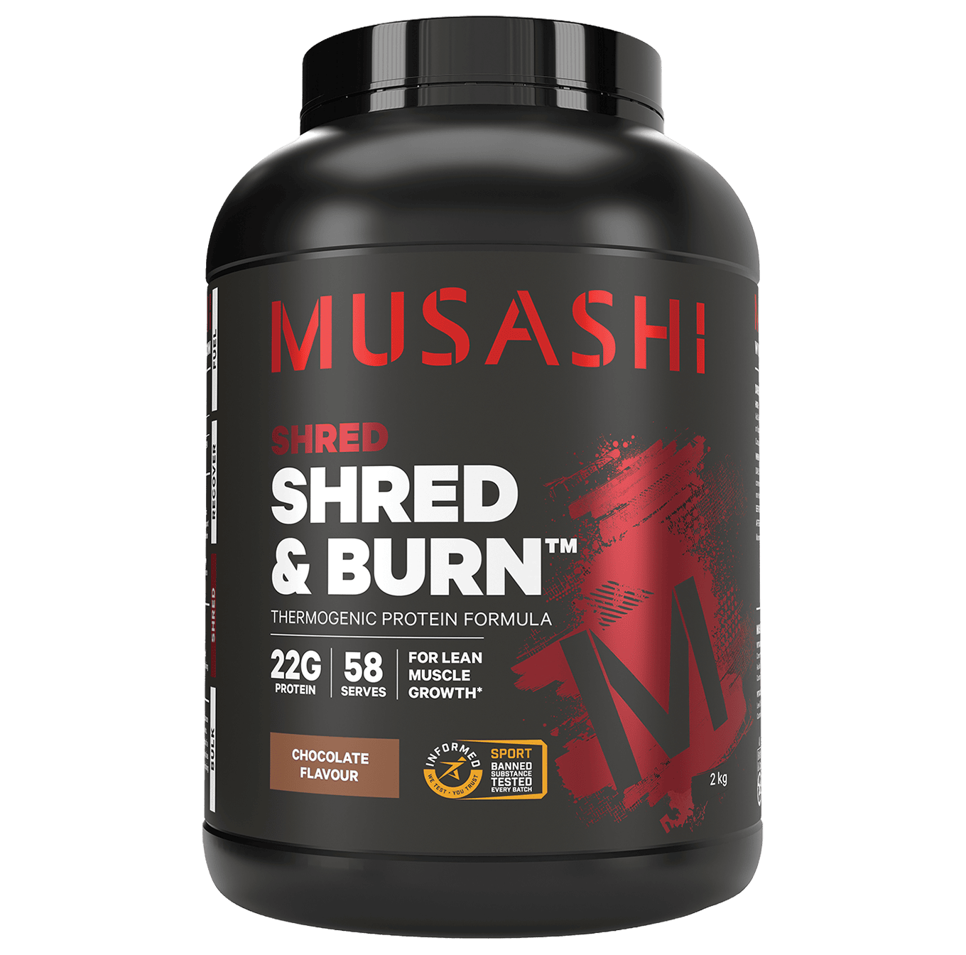 Shred & Burn by Musashi | Fat Loss Protein Powder | MrSupplement