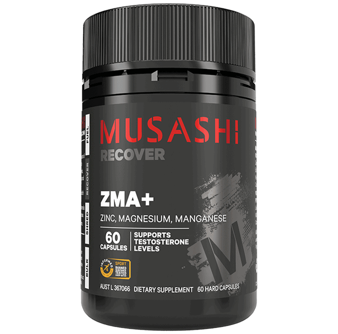 ZMA + by Musashi | The Athlete Mineral | Mr Supplement Australia
