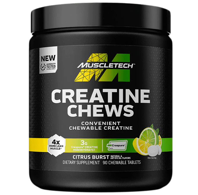 Creatine Chews by MuscleTech | Chewable Creapure®