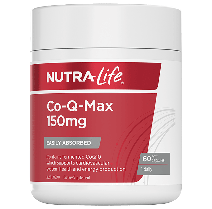 CO-Q-Max by Nutra-Life | Heart Health | Mr Supplement Australia