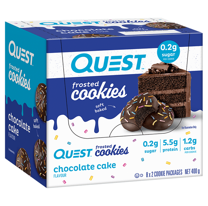 Quest Nutrition Frosted Cookies - Soft Baked Protein Treat
