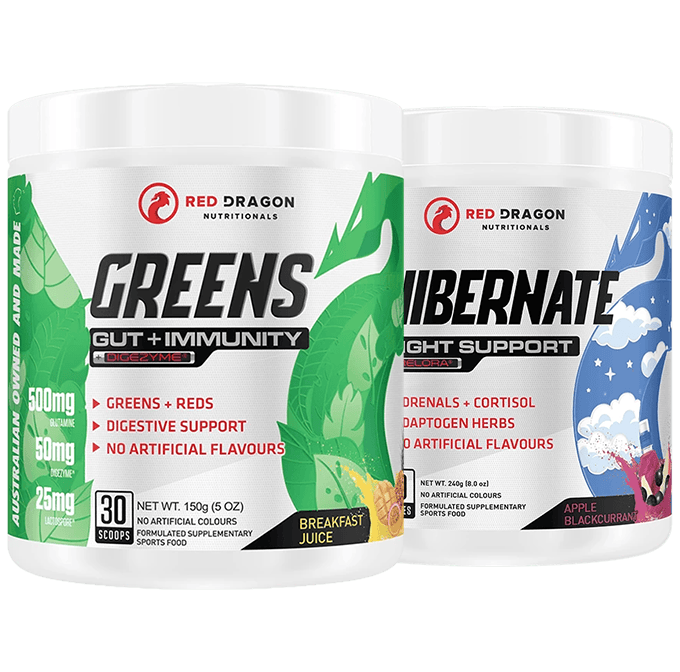 Red Dragon Wellness Bundle | Greens & Sleep Support
