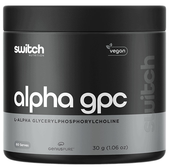 Switch Nutrition Alpha GPC | Powder or Capsules