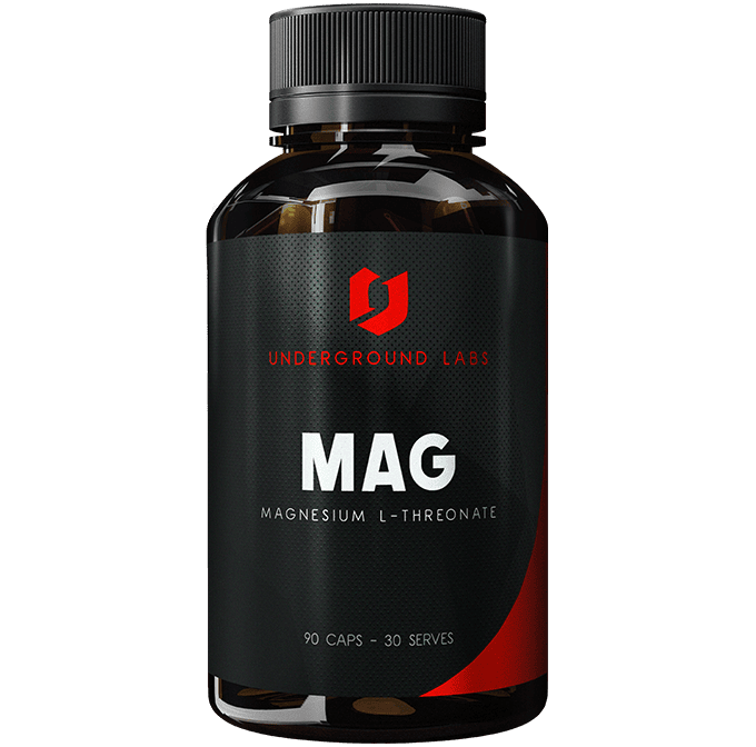 Underground Labs MAG | Magnesium L-Theonate Capsules