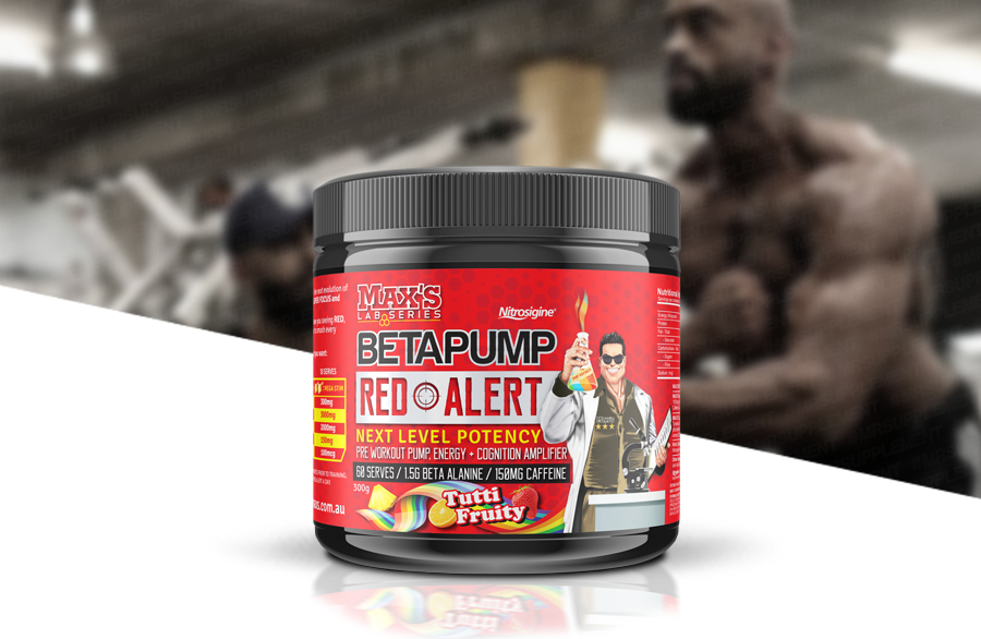 Betapump Red Alert by Maxs | Beta Pump Pre Workout | Mr Supplement