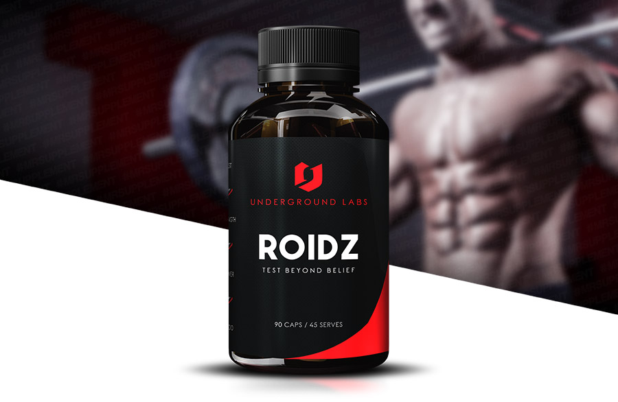 Roidz by Underground Labs | Next Level Testosterone Booster