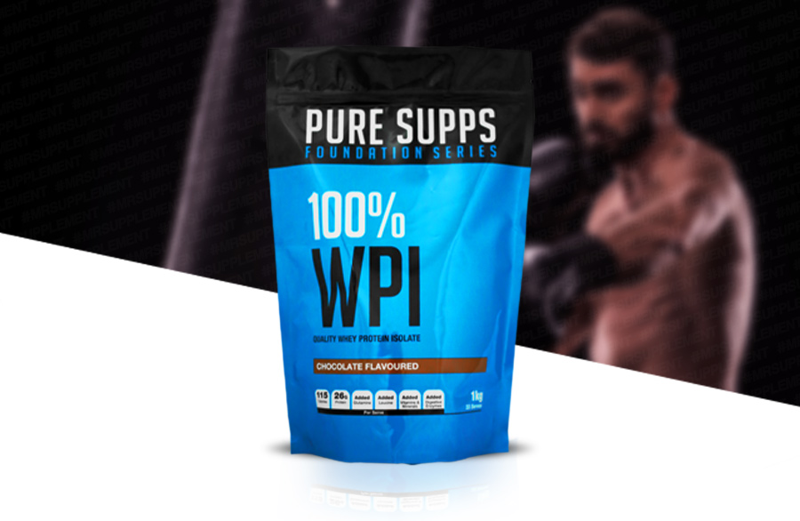 100% WPI by Pure Supps | Whey Protein Isolate | Mr Supplement