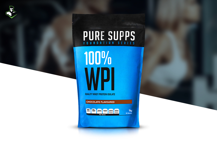 100% WPI by Pure Supps | Whey Protein Isolate | Mr Supplement