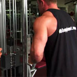 Cable Tricep Press Down Exercise Technique Video - MrSupplement