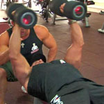 Flat Dumbbell Fly Exercise Technique - MrSupplement.com.au