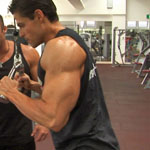 Giant Tri Sets Triceps Video - Tricep Press Down & Tricep Dips